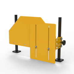 Adjustable Disk Sander Guard & Shield - Ferndale Safety