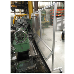 Lathe Backsplash Coolant and Chip Shild - Ferndale Safety