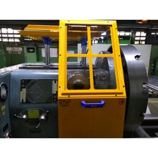 Lathe Chuck Guard with LED work lighting by Ferndale Safety