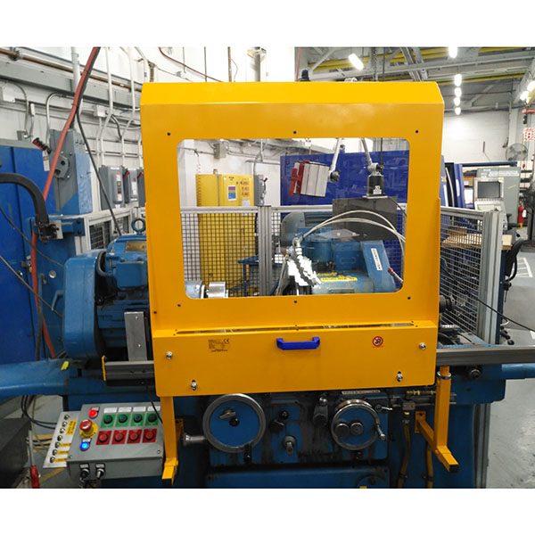 Cylindrical Grinder Safety Guard with Sliding Doors - Ferndale Safety