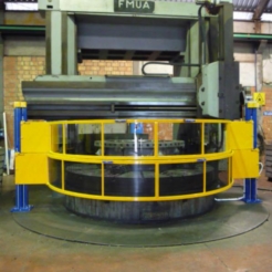 Vertical Lathe (VTL) Safety Guards - Ferndale Safety