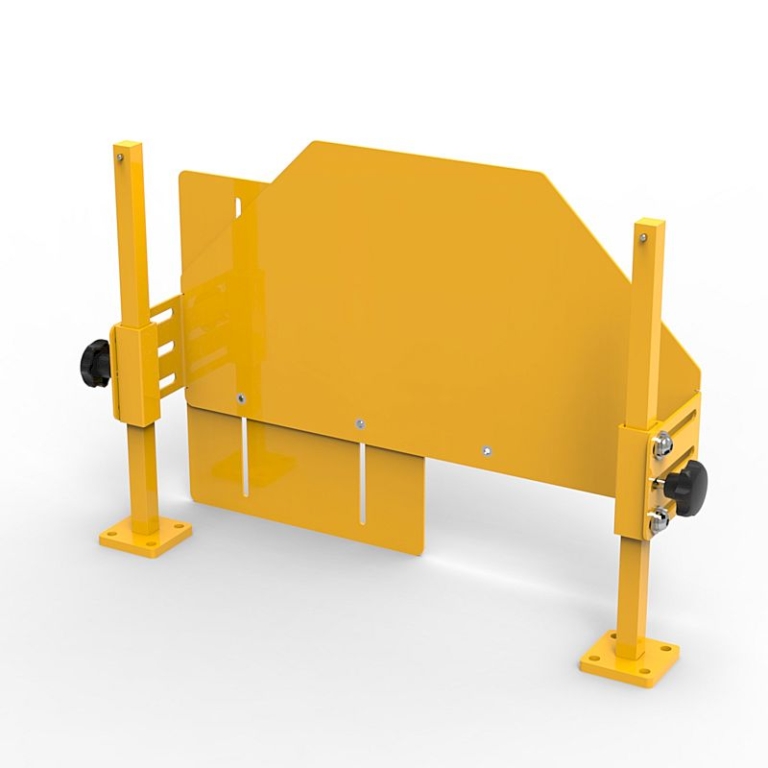 Adjustable Disk Sander Guard & Shield - Ferndale Safety