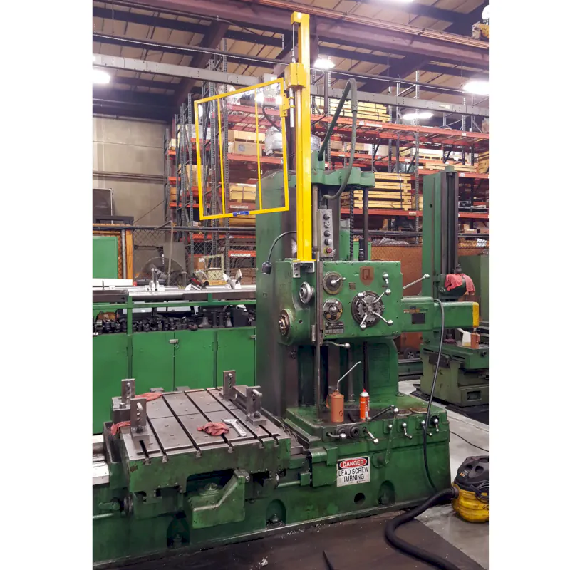 Horizontal Boring Mill Safety Guards from Ferndale Safety