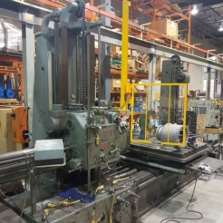 Horizontal Boring Mill Safety Guards from Ferndale Safety